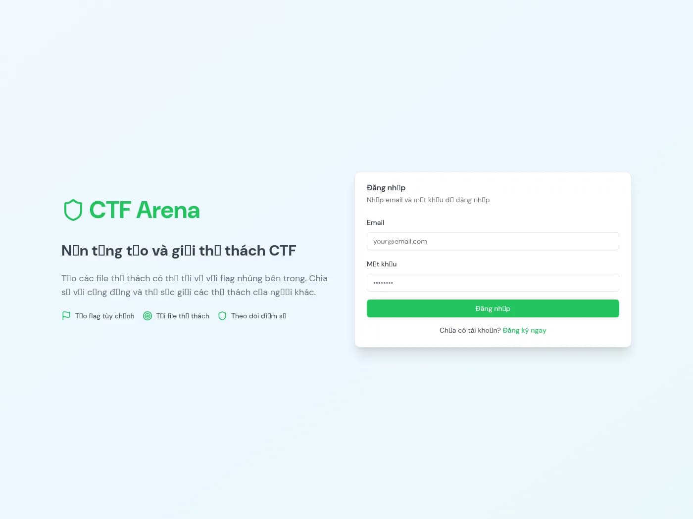 CTF Arena File Download Flag Generator