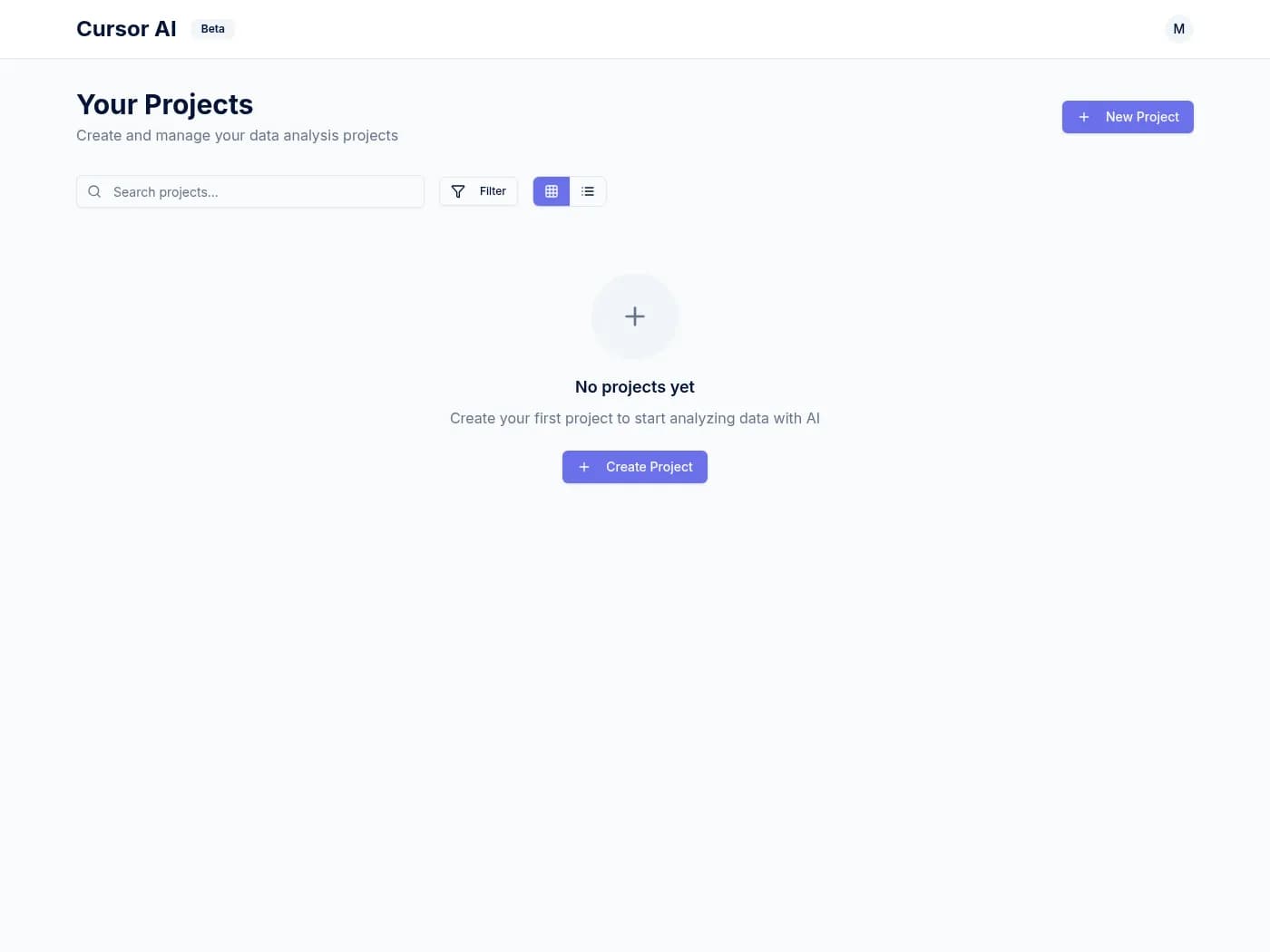 Cursor AI: Collaborative AI-Powered Data Analysis Platform