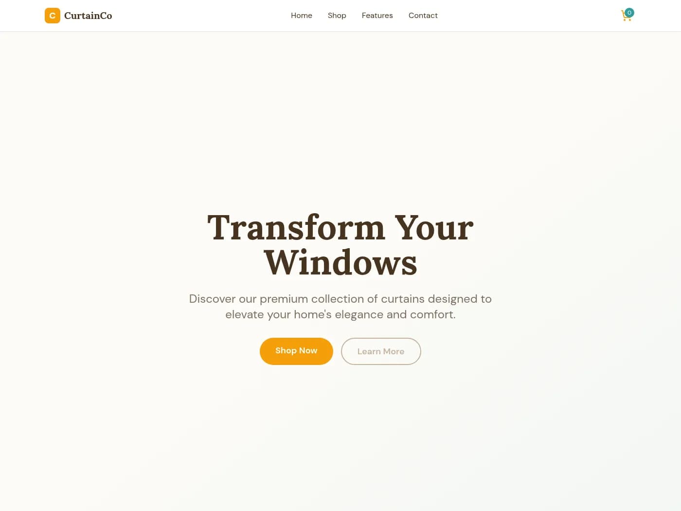 Curtain Sales Platform