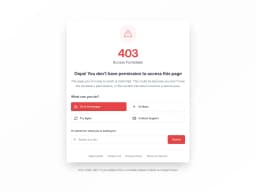 Custom 403 Error Page
