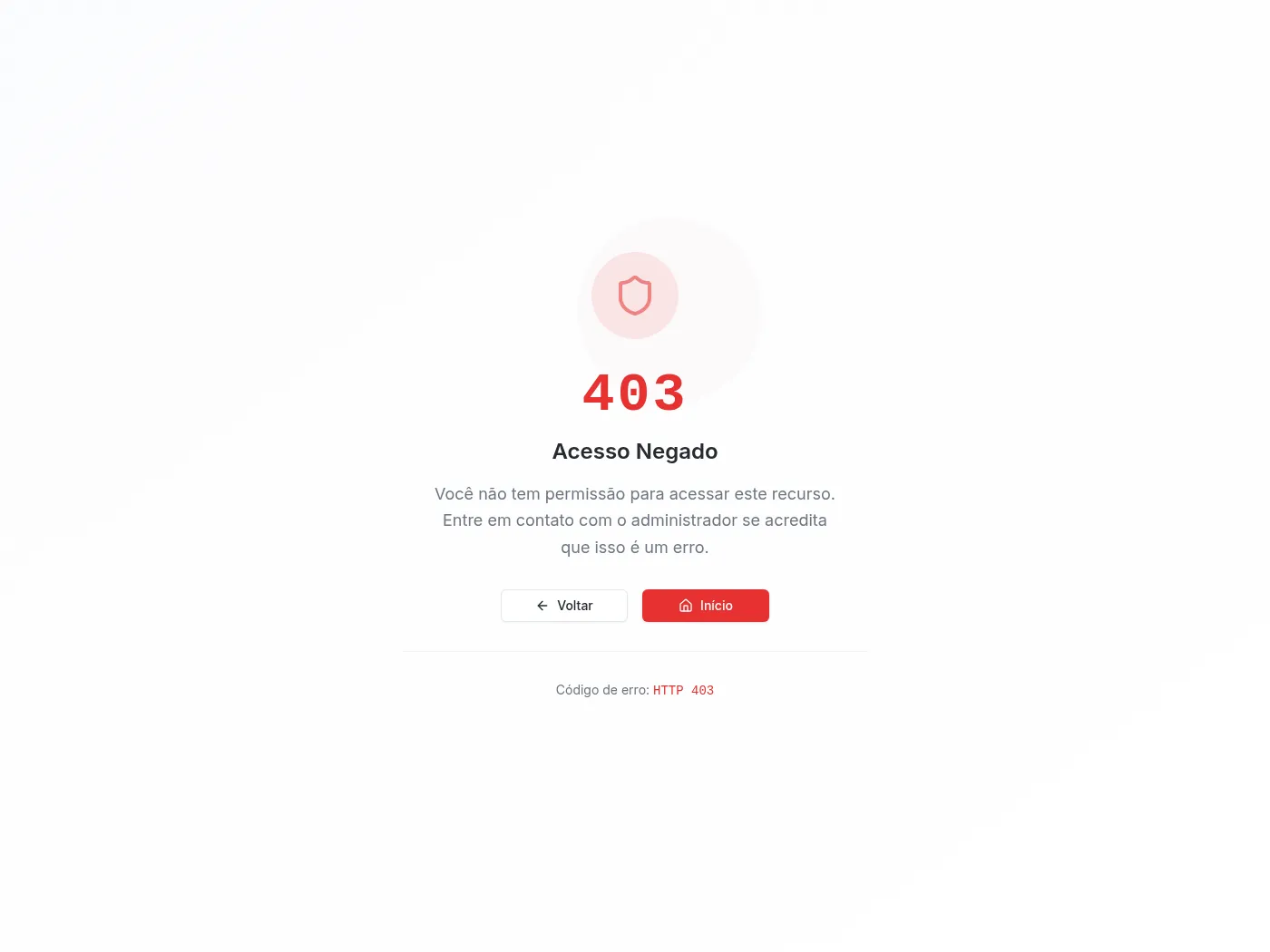 Custom 403 Error Page