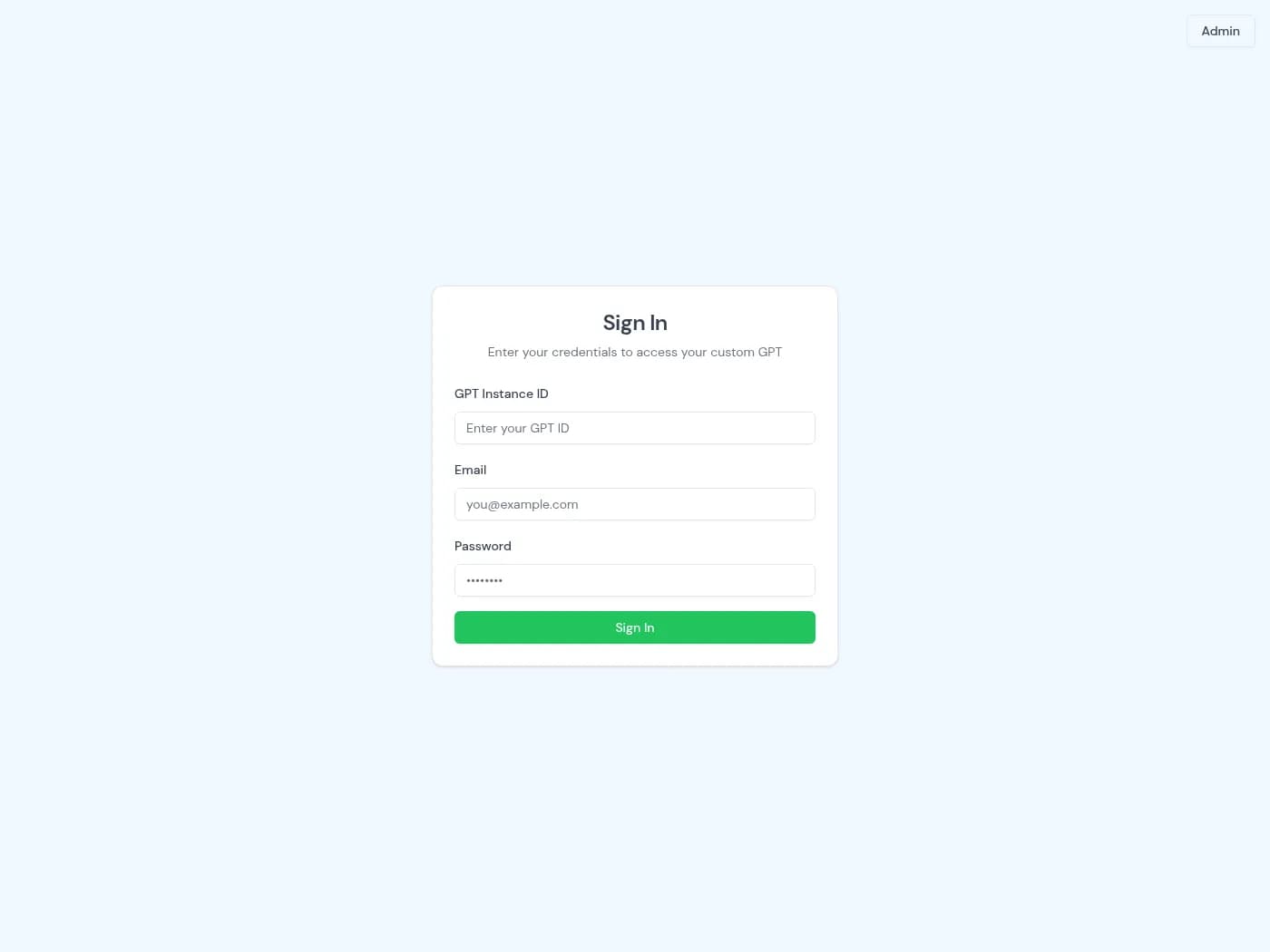 Kundenspezifische ChatGPTs mit individuellem Training und Login