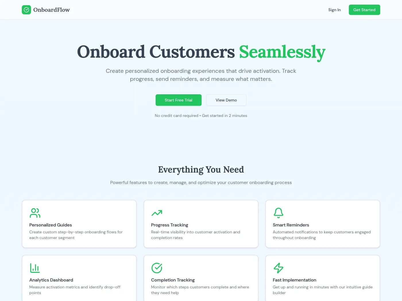 Customer Onboarding Platform SaaS