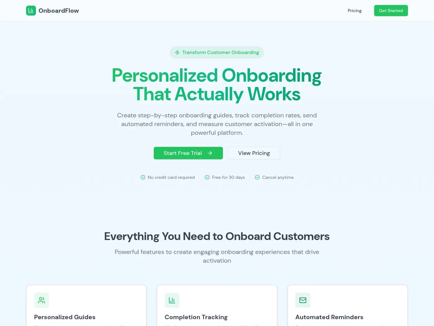 Customer Onboarding SaaS Platform