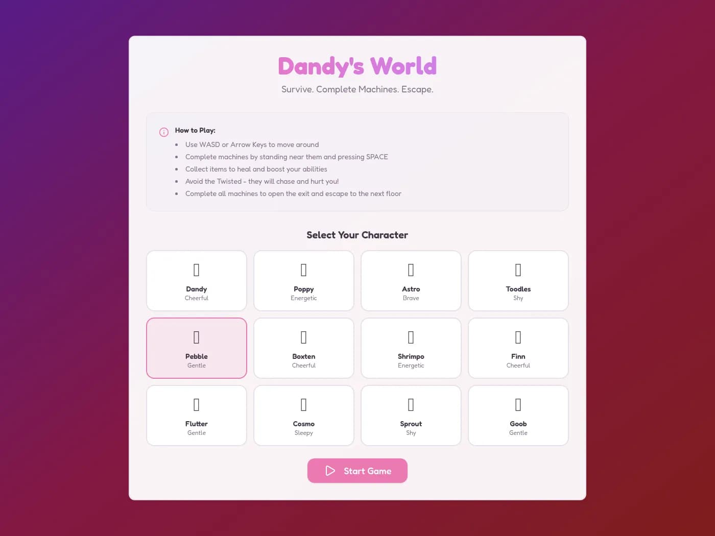 Cuter Dandy's World