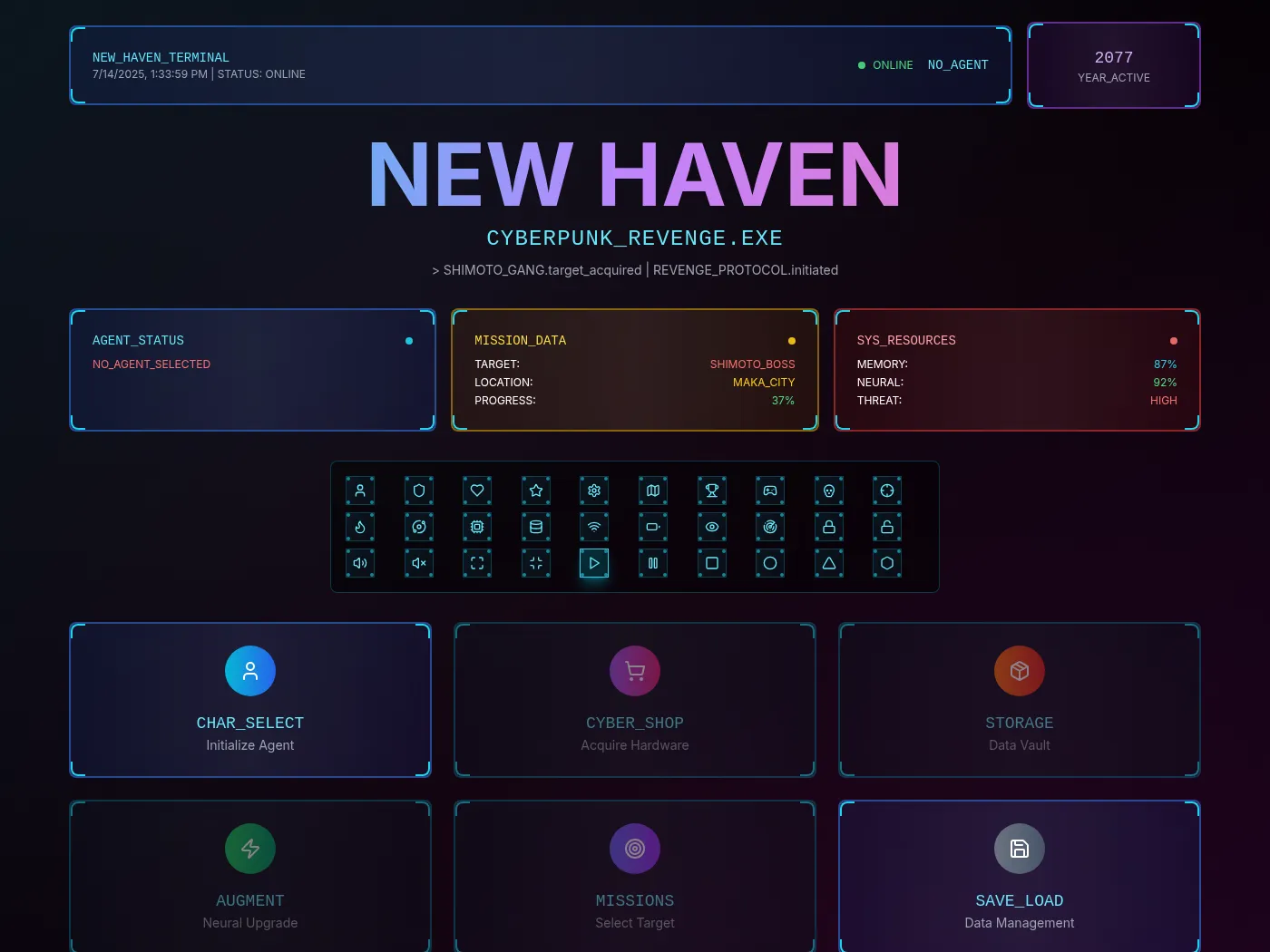 Cyberpunk Revenge: New Haven Chronicles