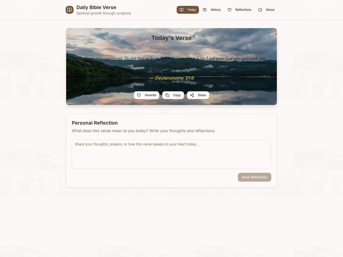 Daily Bible Verse Group Website