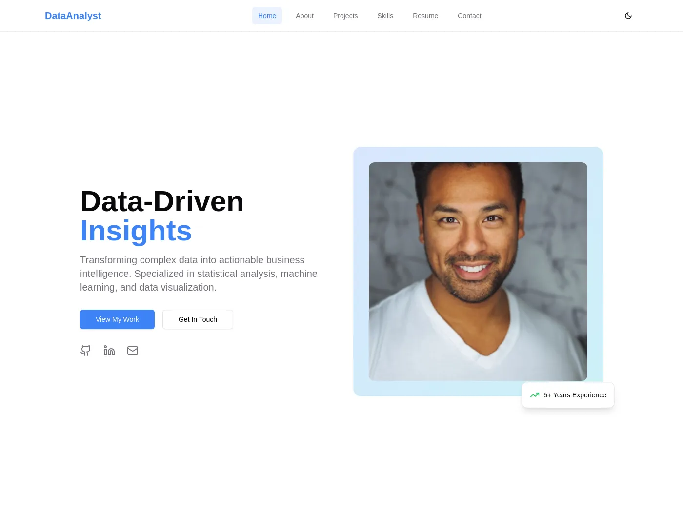 Data Analyst Portfolio Website