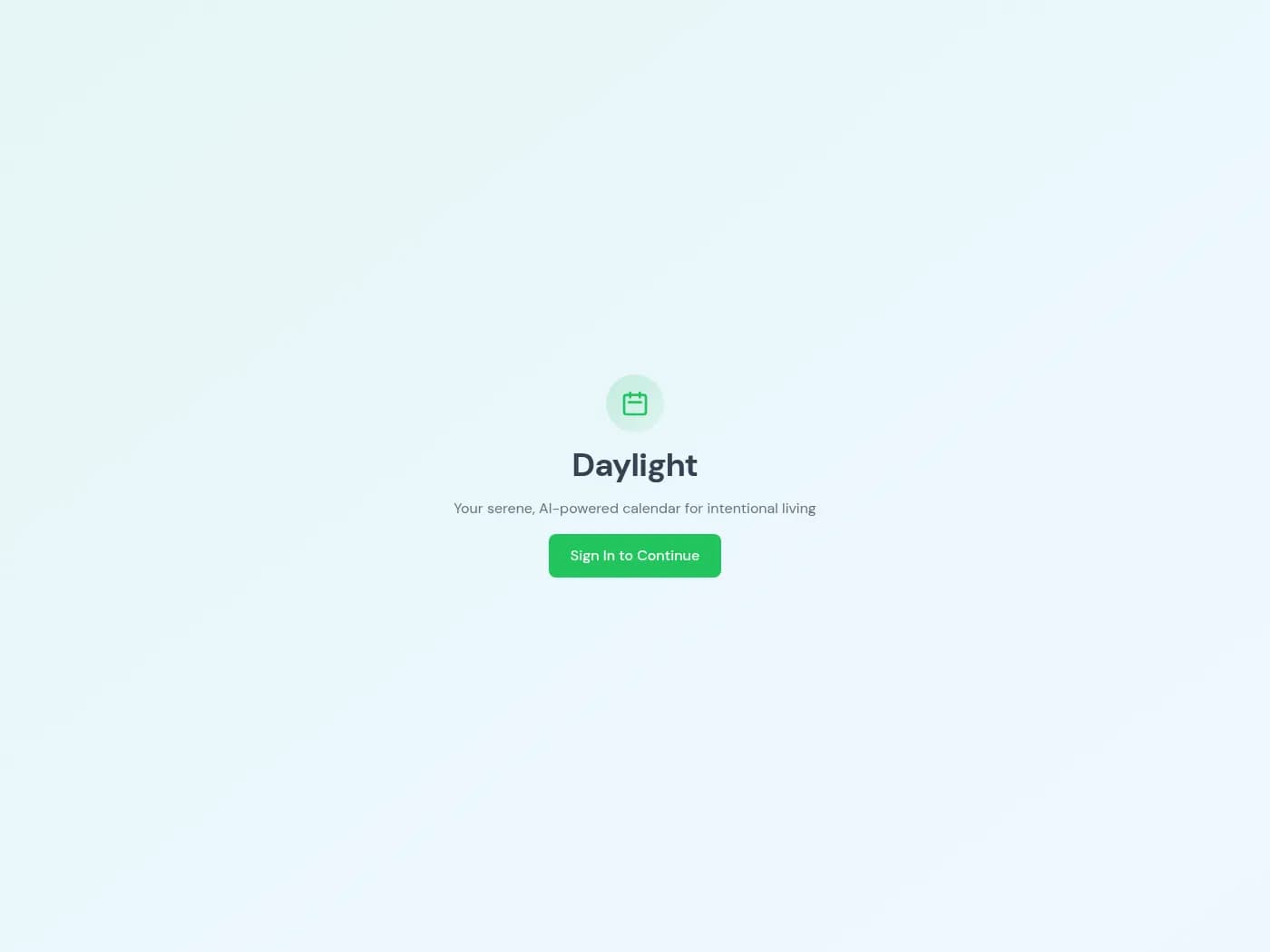 Daylight – The Notion-Inspired AI Smart Calendar