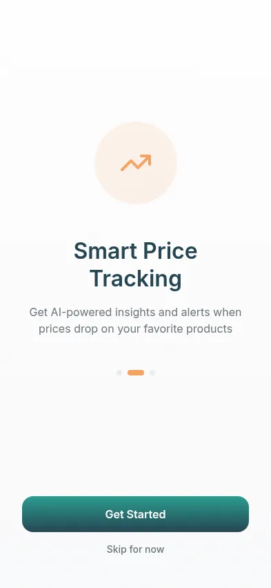 DealWise – AI-Powered E-Commerce Price Comparison Mobile App Prototype