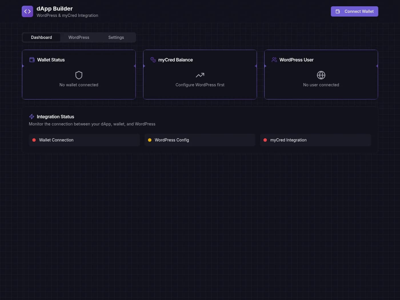 Decentralized Application Builder