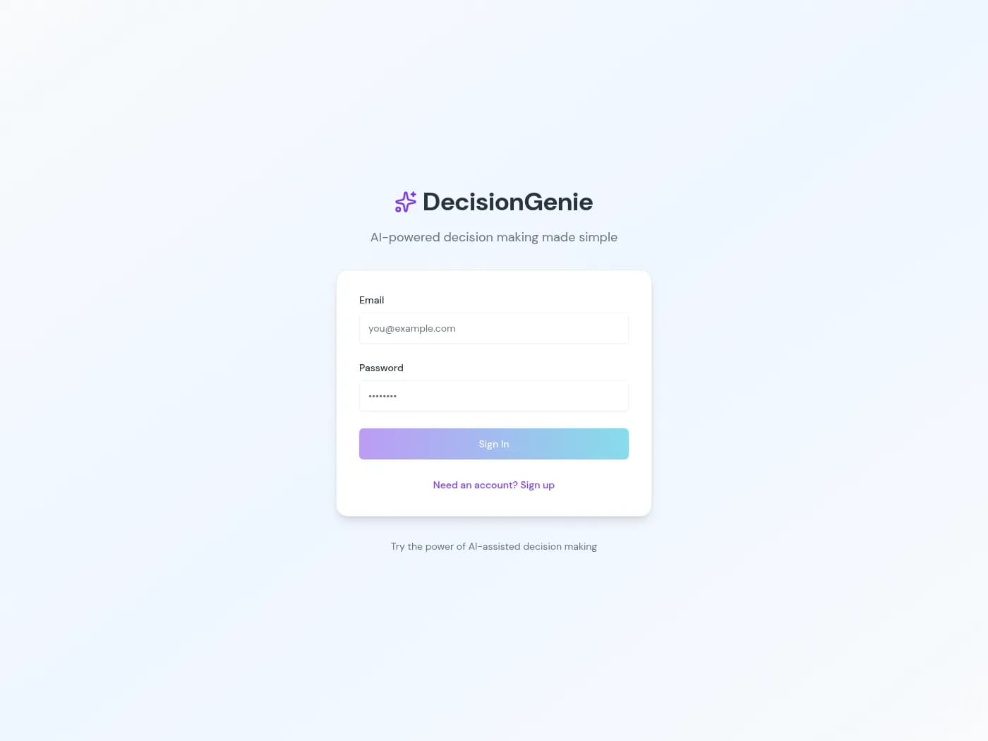 DecisionGenie