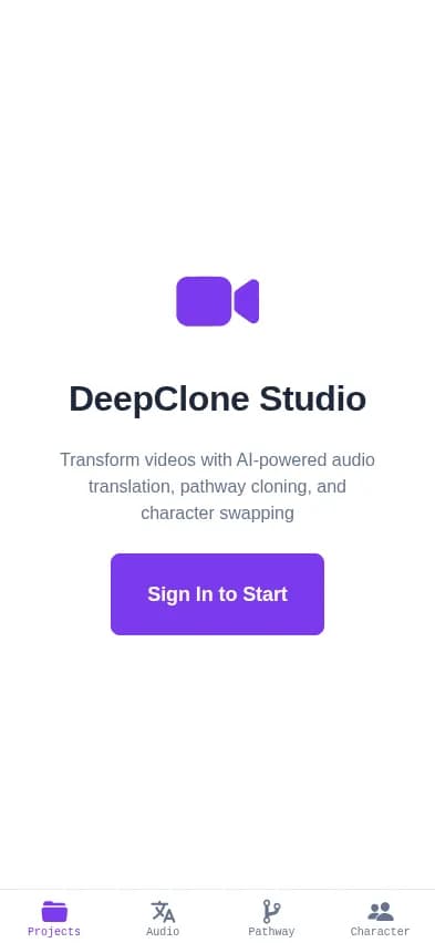 DeepClone Mobile Studio