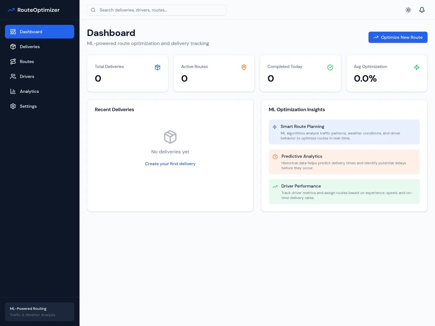 Smart Delivery Route Optimizer