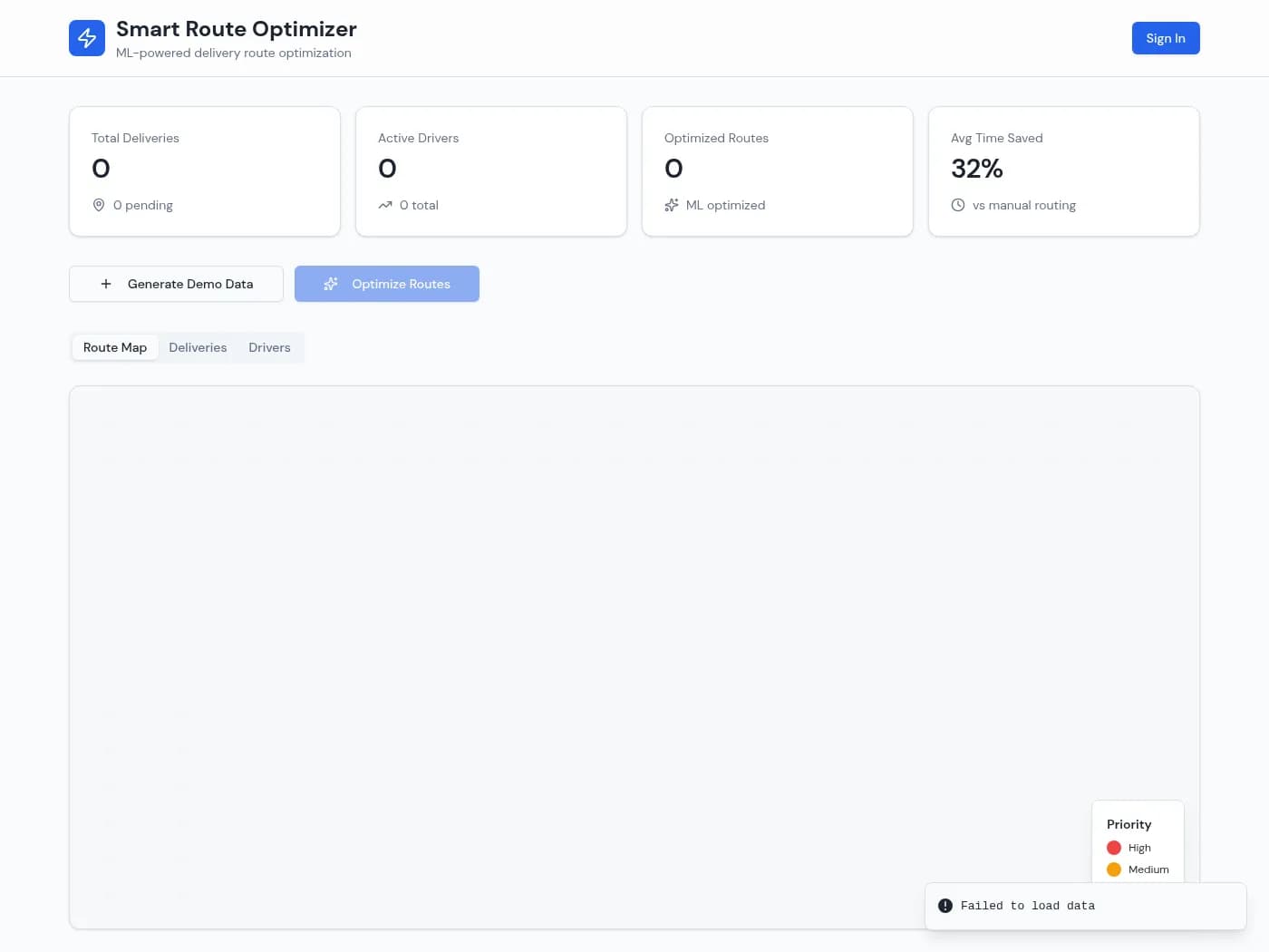 Smart Delivery Route Optimizer