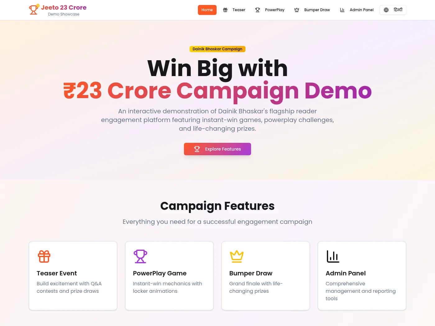 Demo Project Showcase
