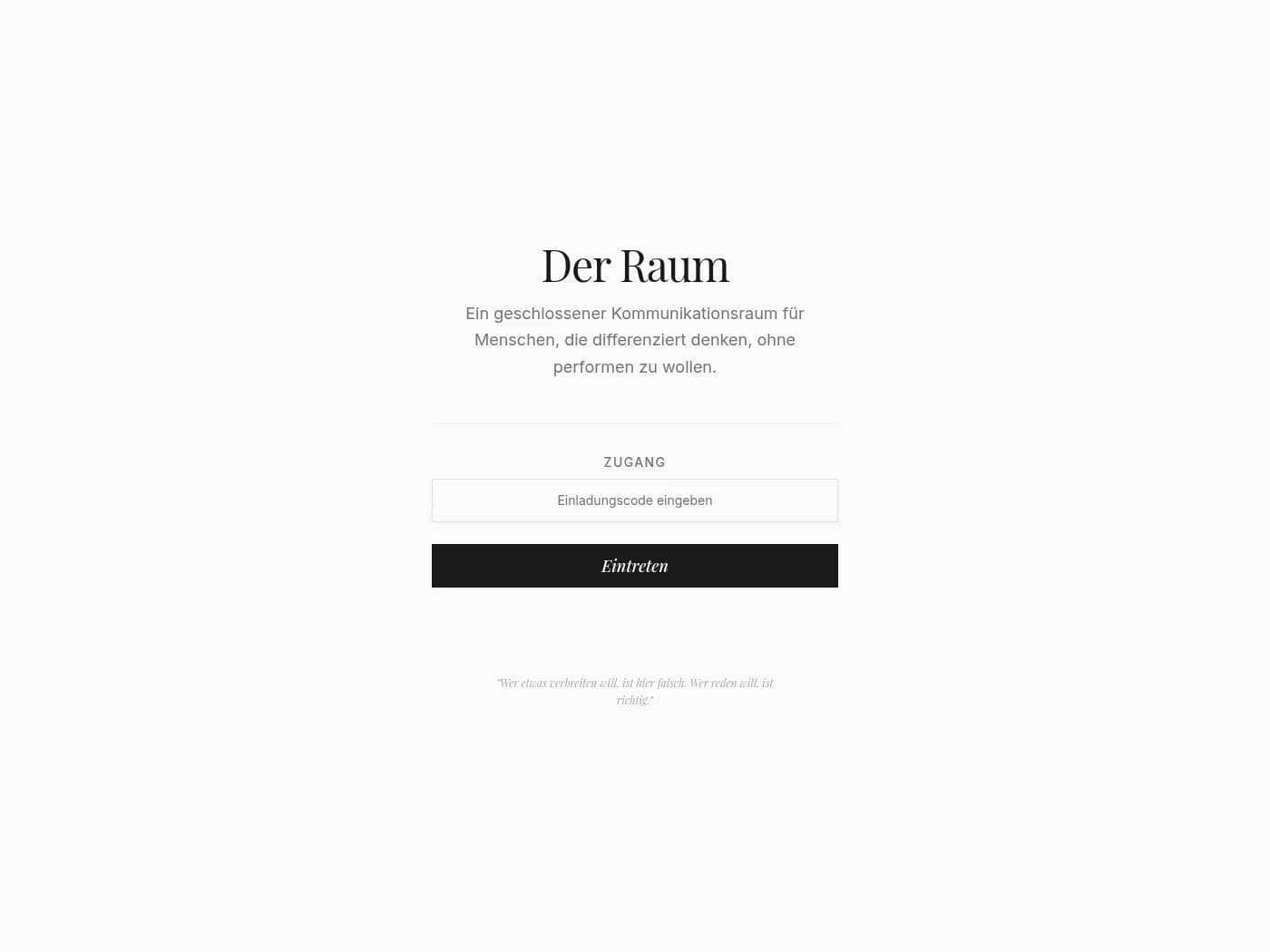 Der Raum