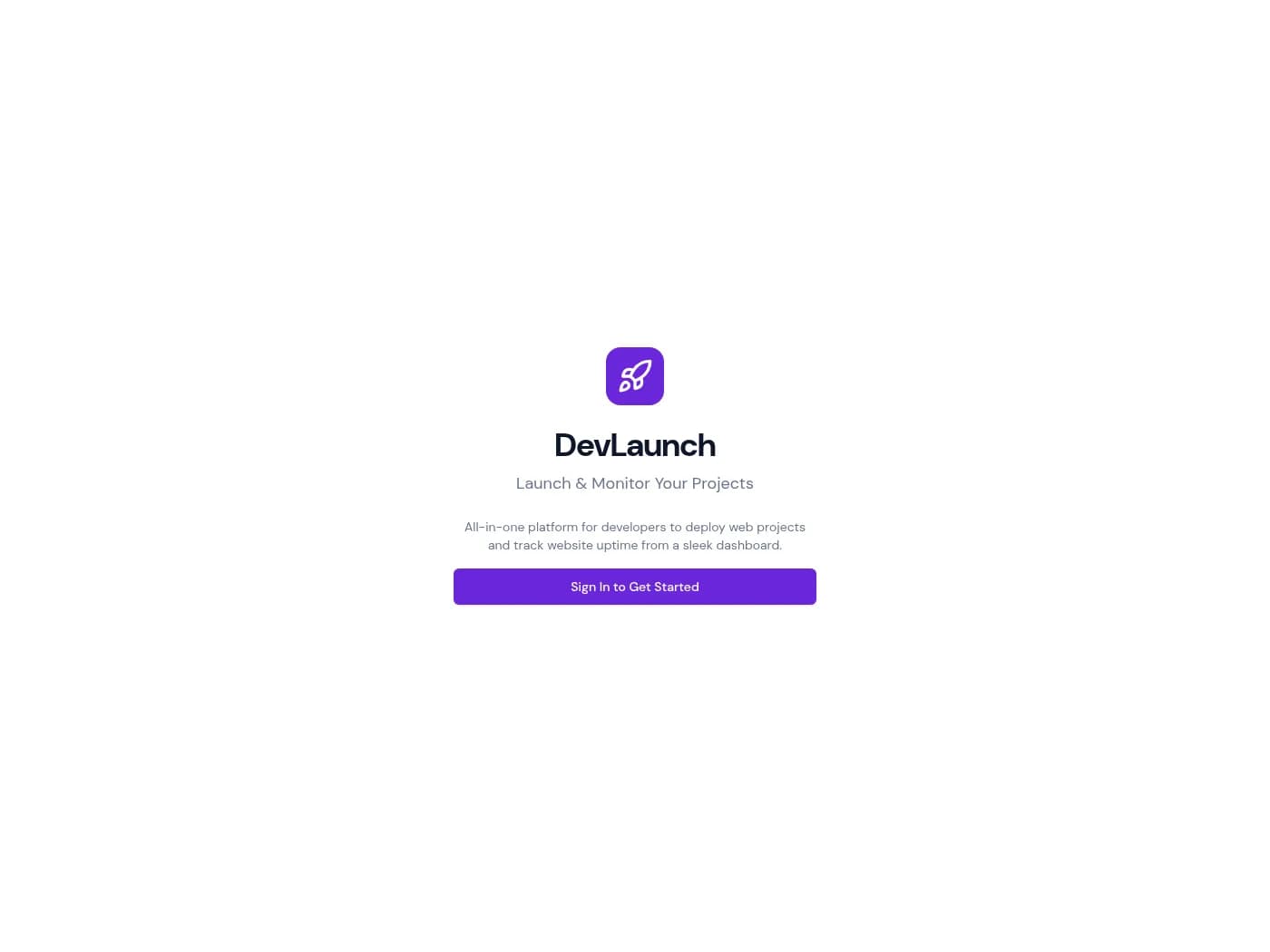 Dev Launch & Uptime