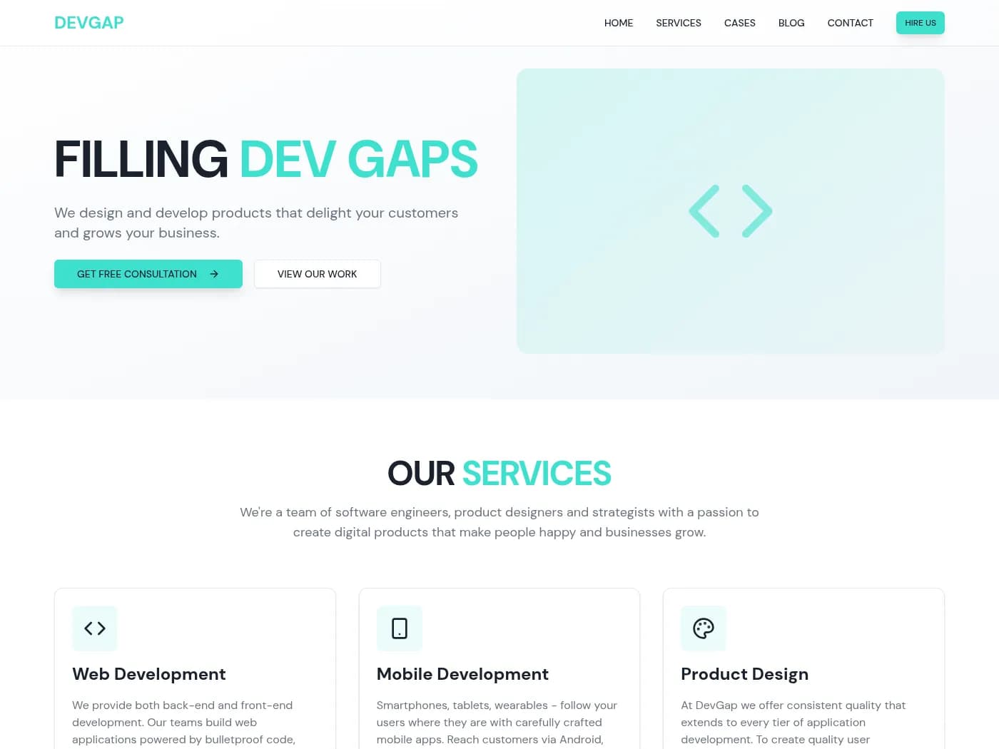 Devgap-Inspired Web Platform with Blog and CMS