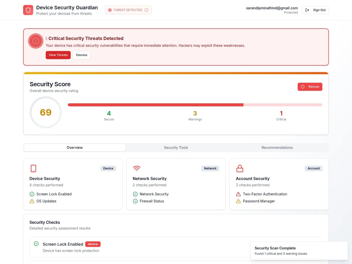 Device Security Guardian