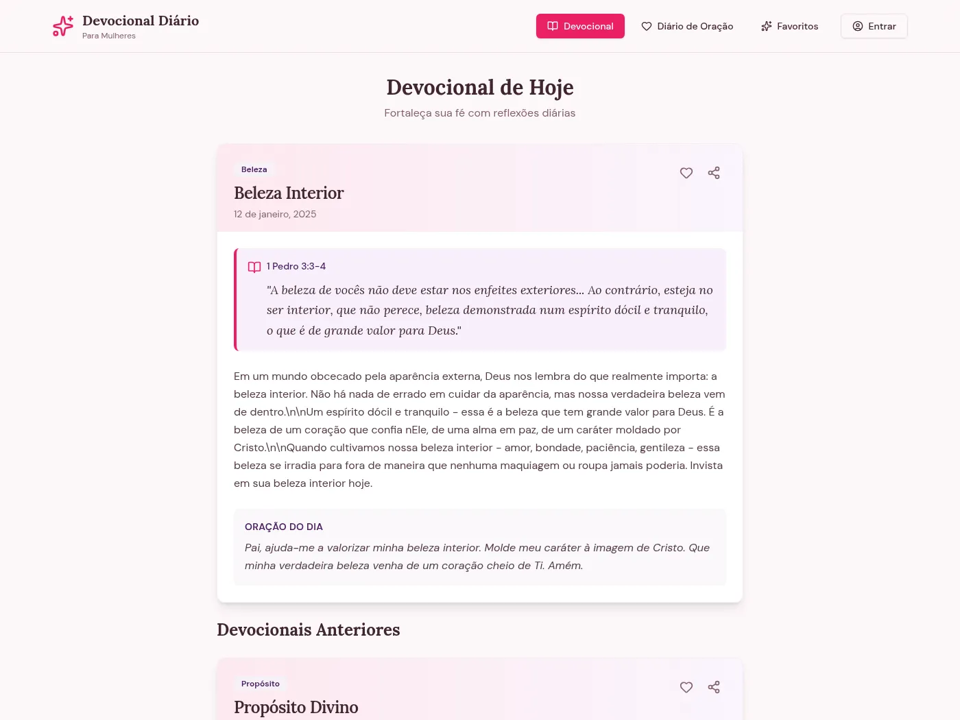 Devocional Diário para Mulheres