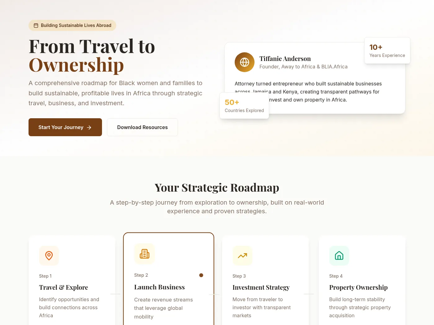 From Travel to Ownership: Diasporan Roadmap for Sustainable Living in Africa