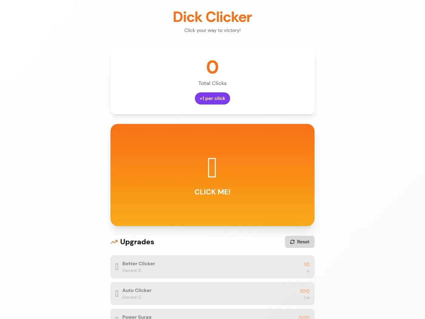 Clicker Game