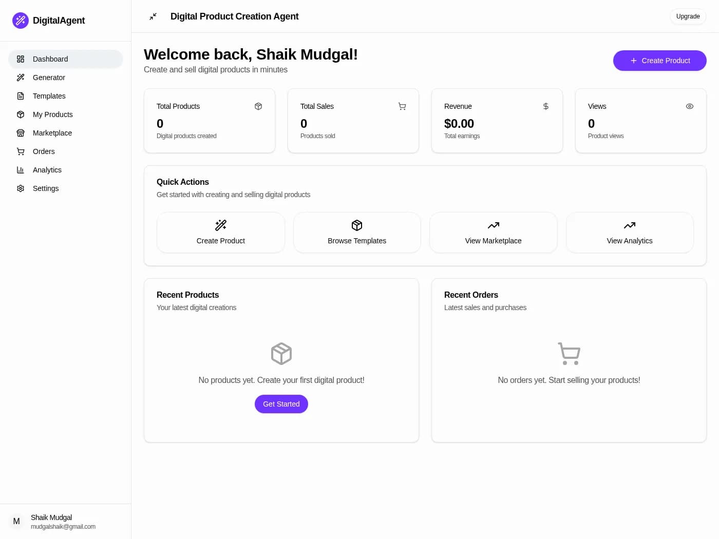 Digital Product Creation Agent