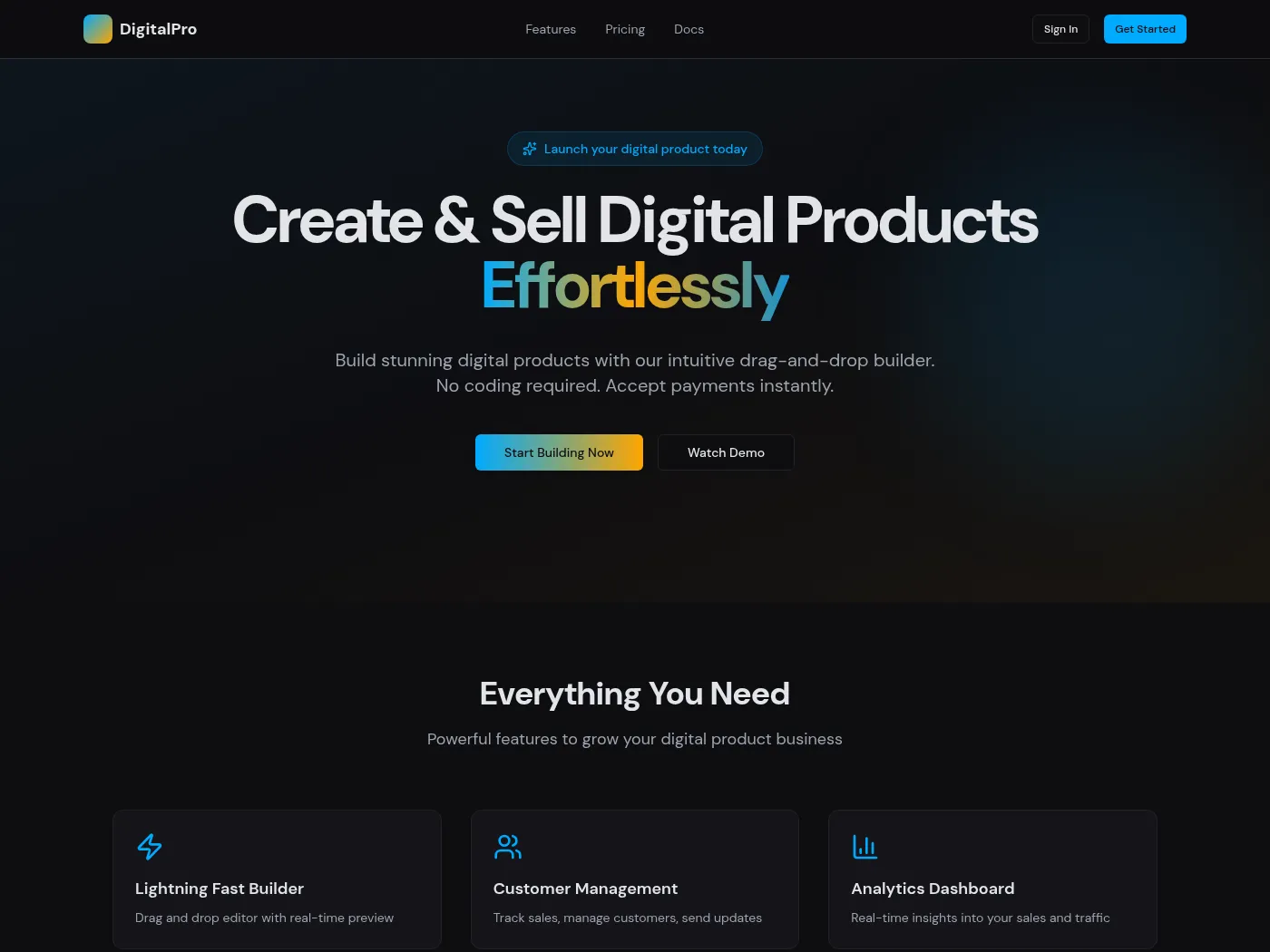 Digital Product Generator