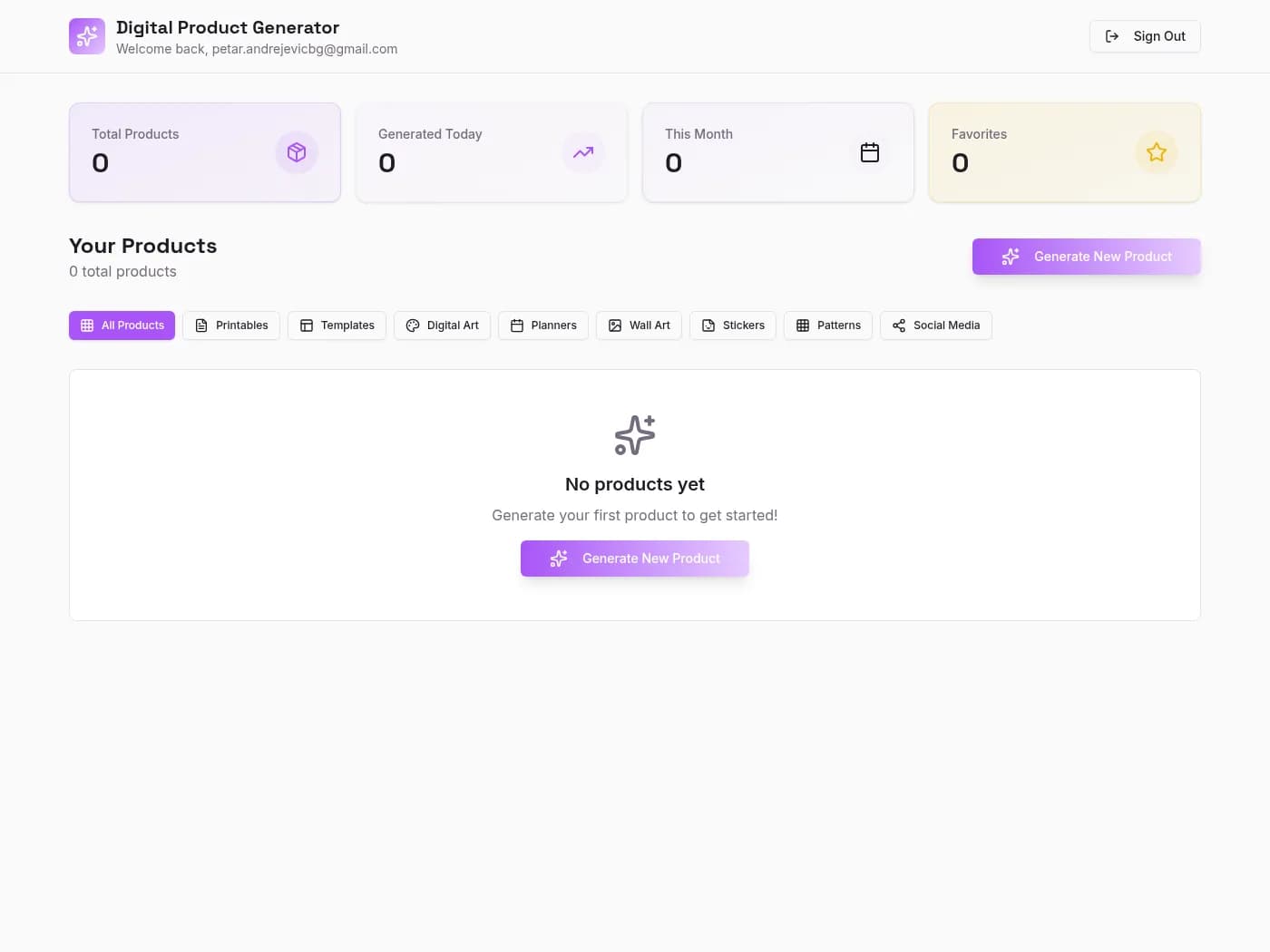 Automated Daily Digital Product Generator