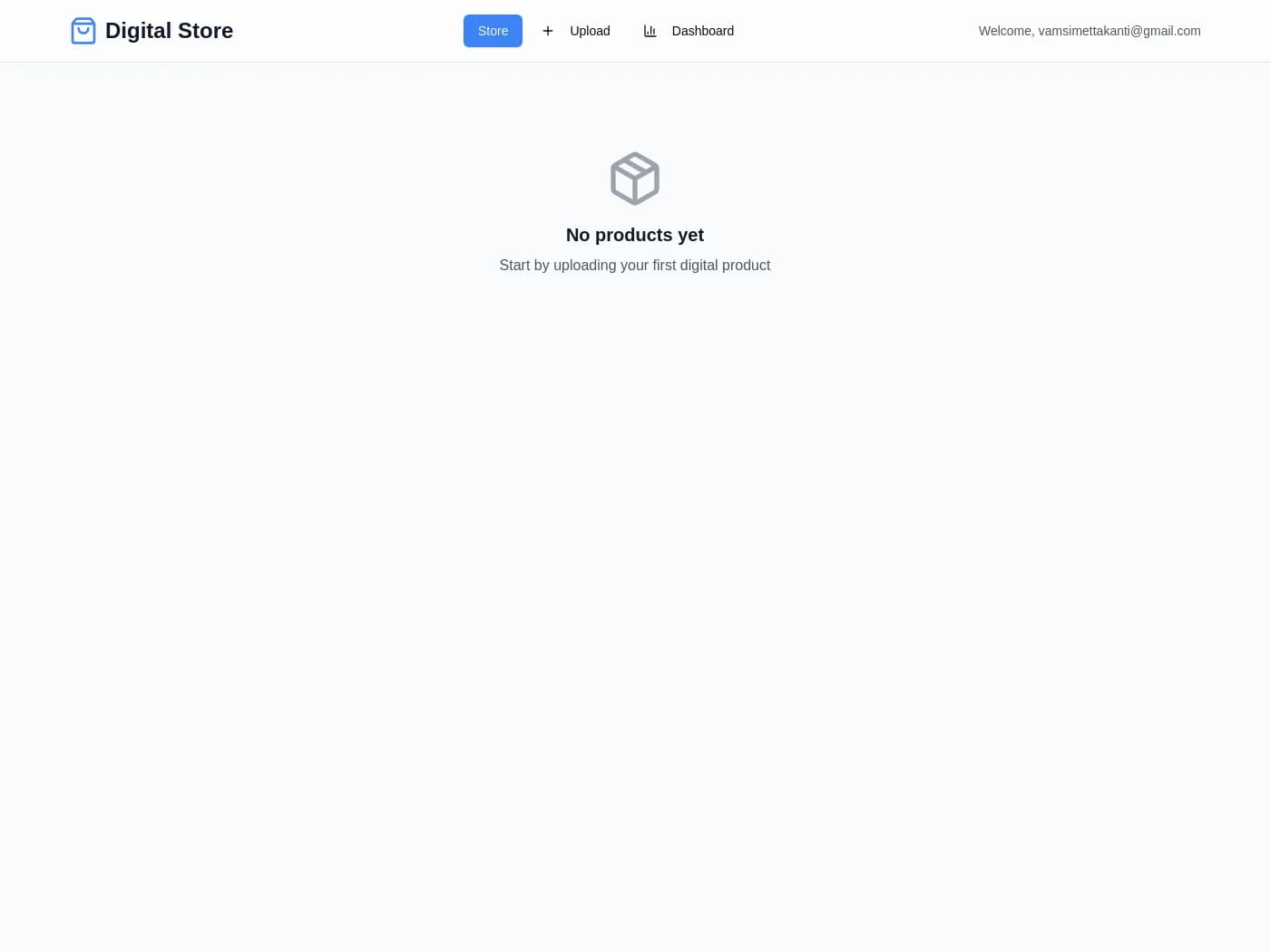 Digital Product Store
