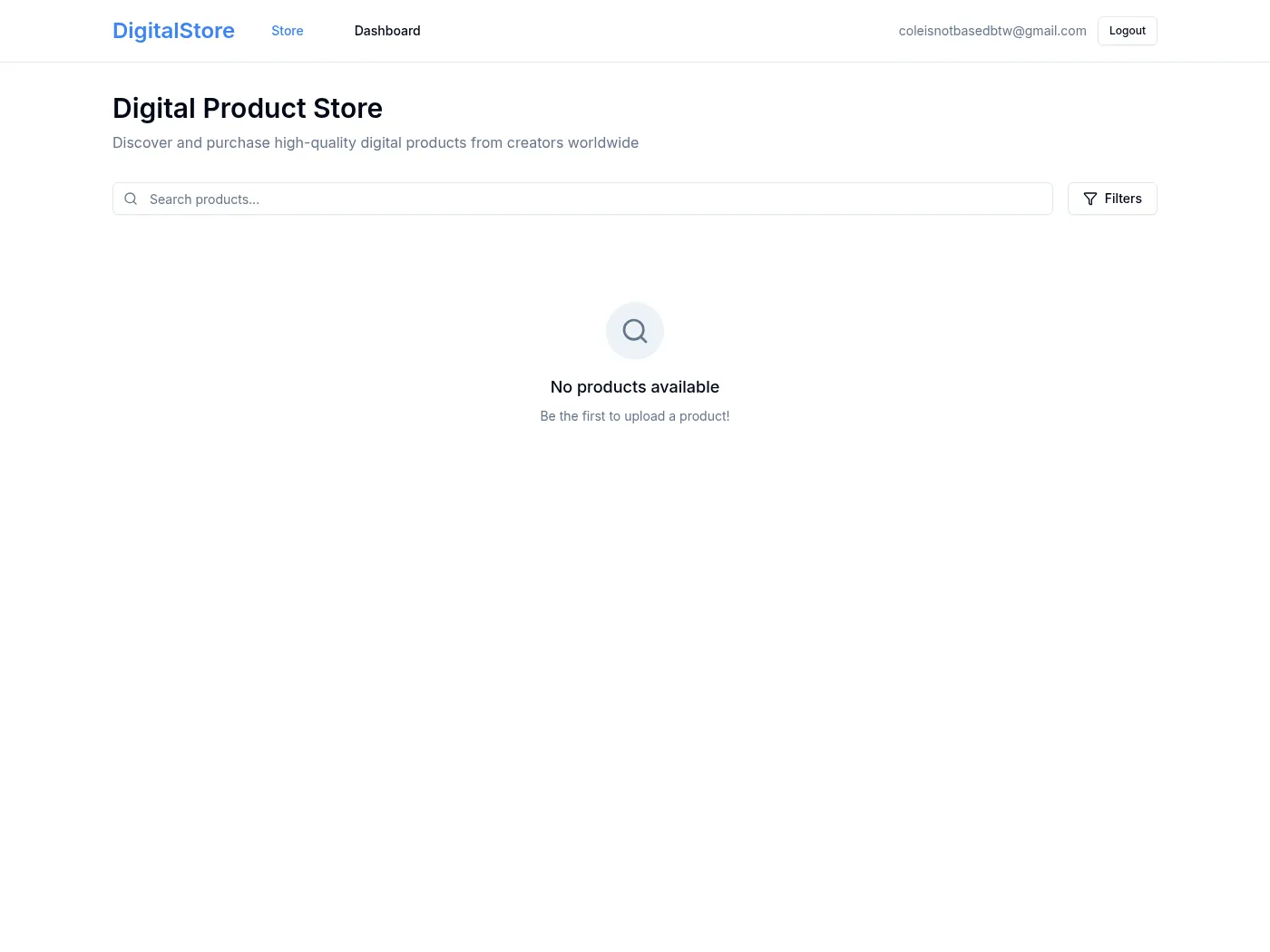 Digital Product Store for Creators