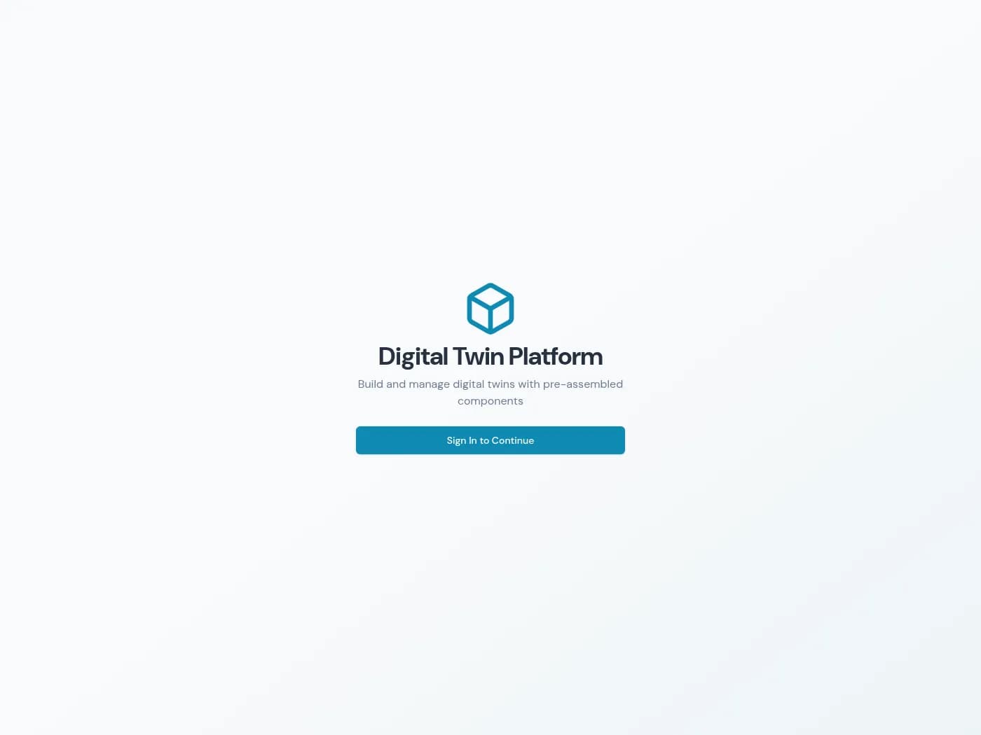 Digital Twin Platform with Pre-Assembled Components