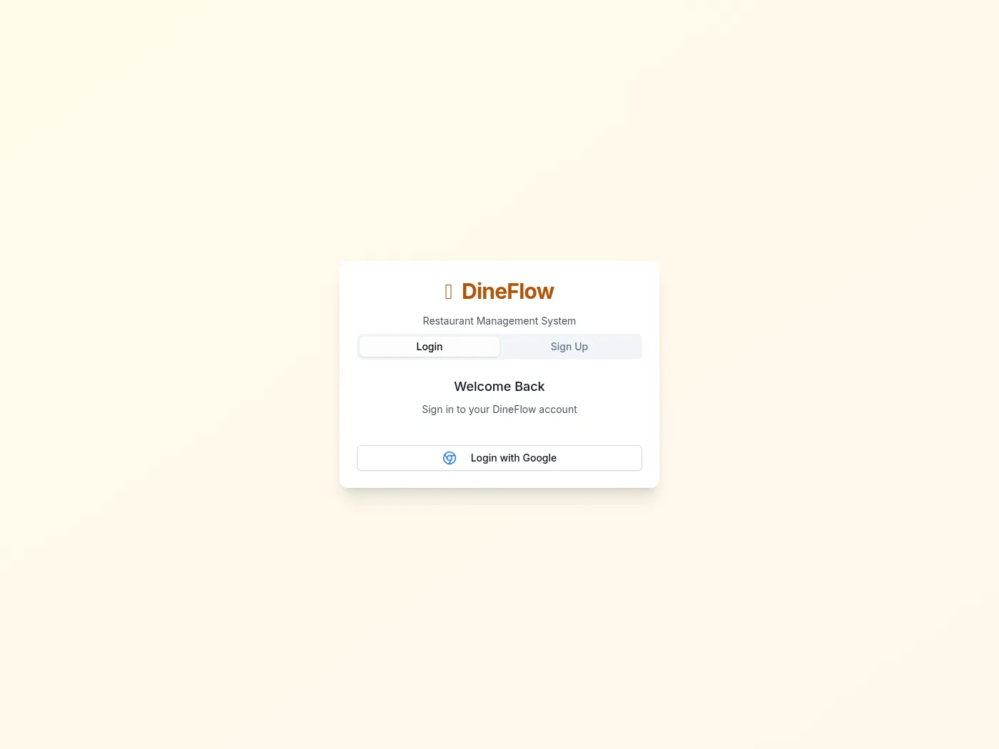 DineFlow: Real-Time Restaurant Reservation & Table Management System