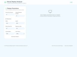 Discas Display Analyzer & Visualizer