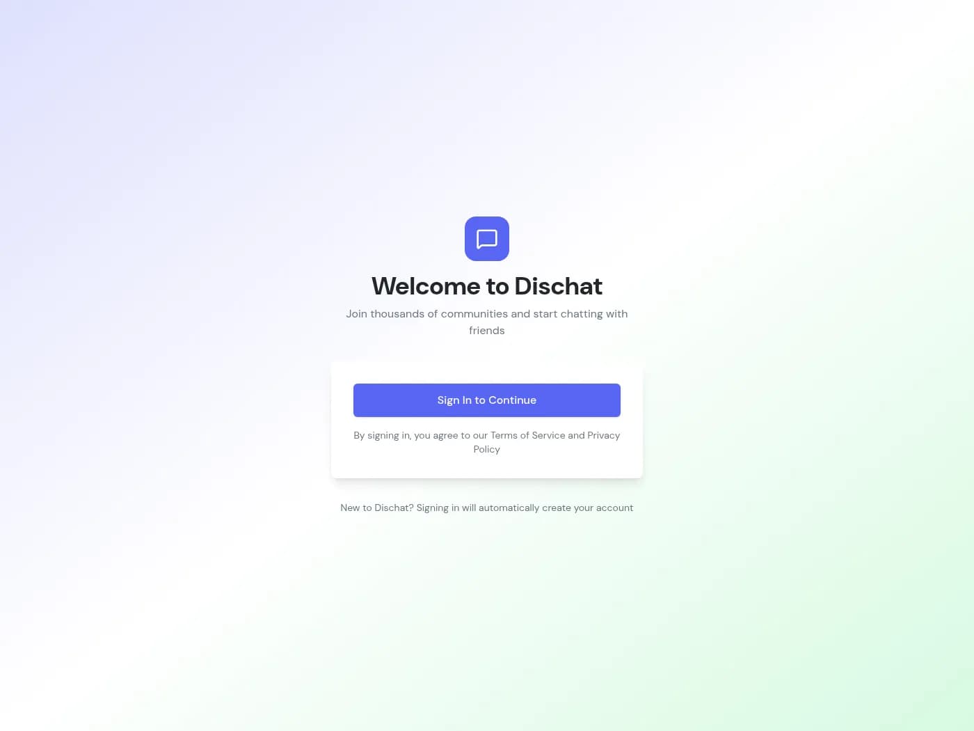 Dischat: Next-Gen Real-Time Community Chat Platform