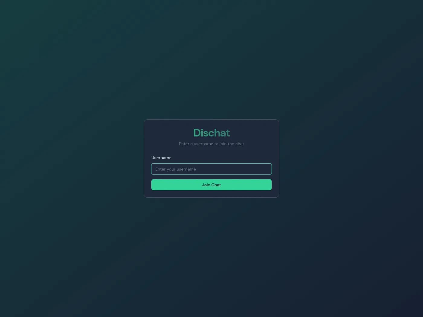 Dischat – A Real-Time Voice & Text Chat Web Platform Inspired by Discord