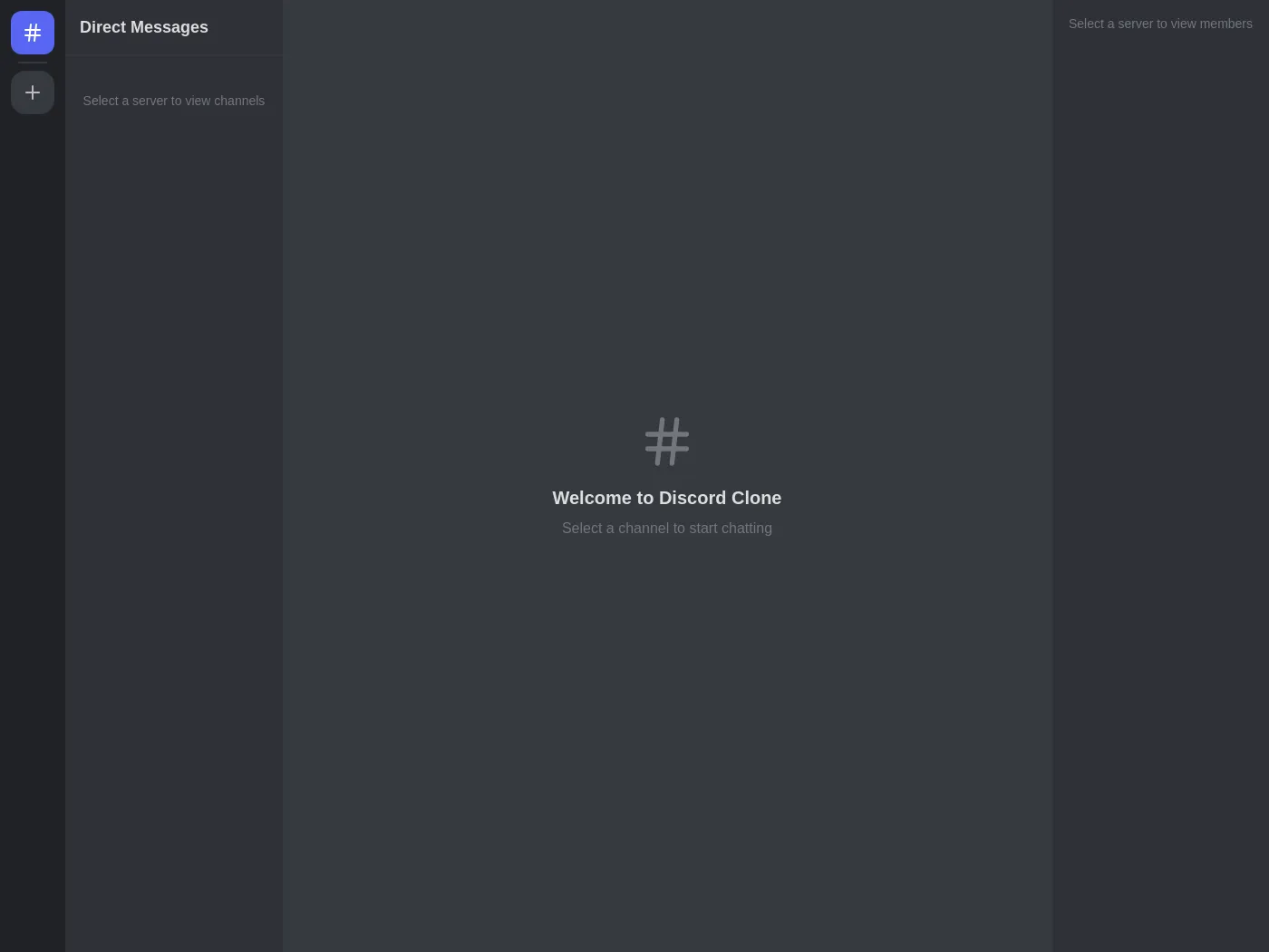 Discord Clone - Real-Time Chat Platform
