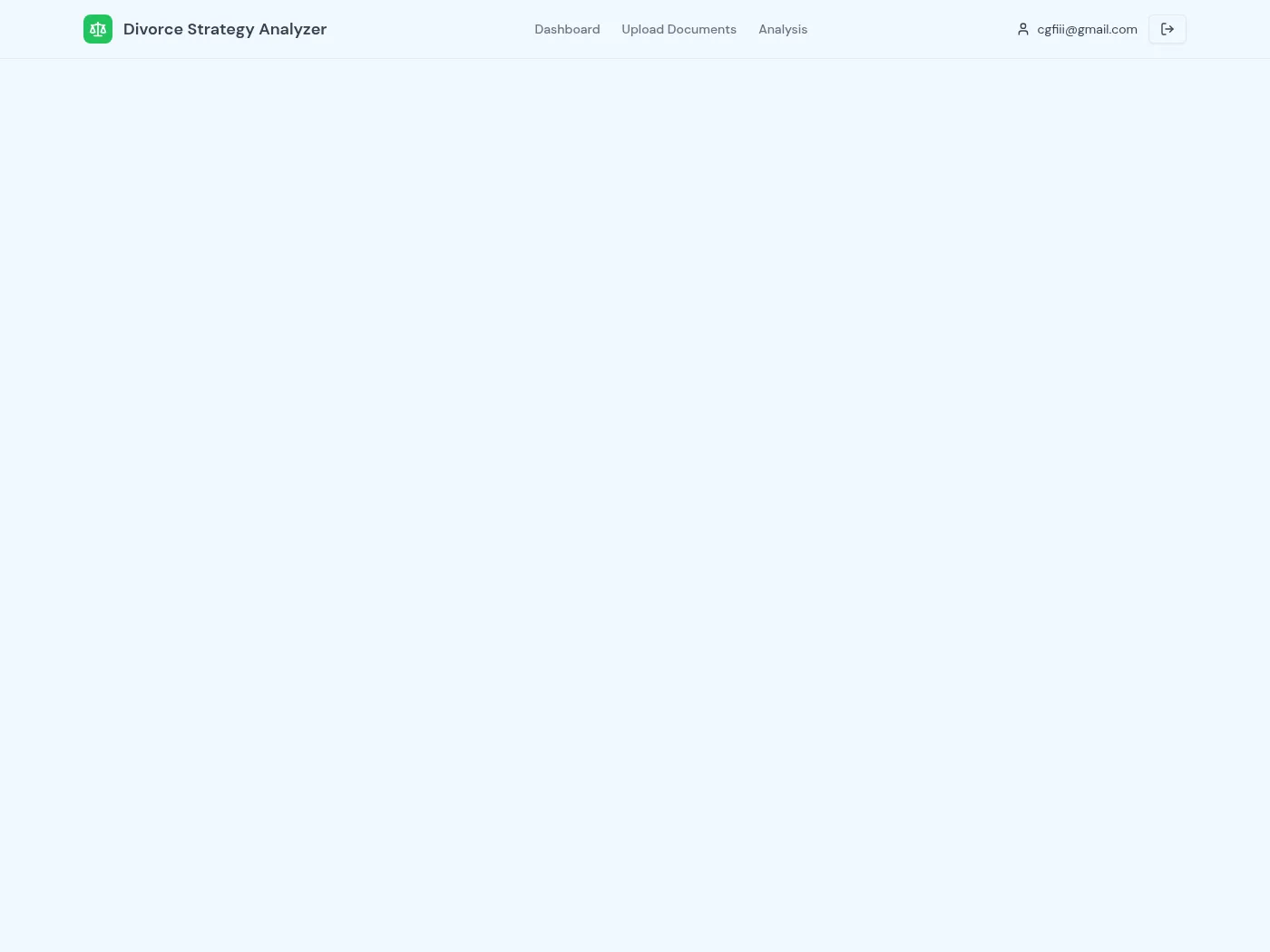 Divorce Strategy Analyzer AI