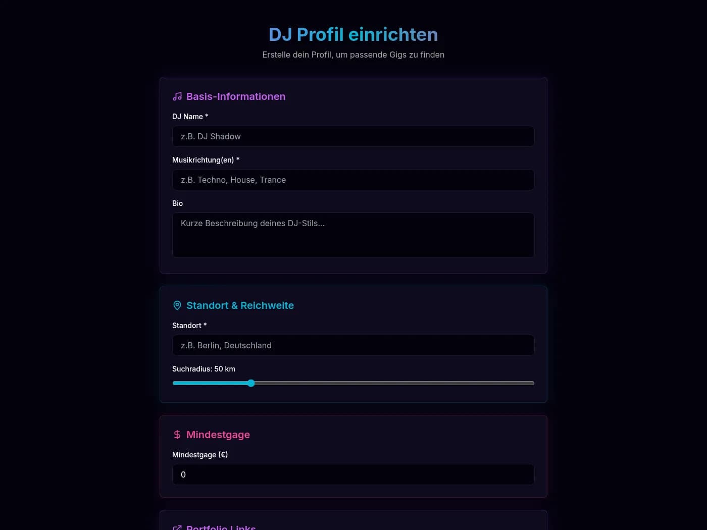 DJ Gig Finder – Automatisierte Bookingsuche und KI-Kommunikation für DJs