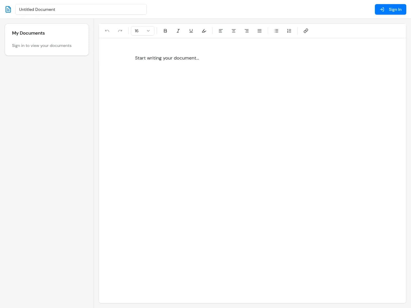 Django-Based Microsoft Word Clone