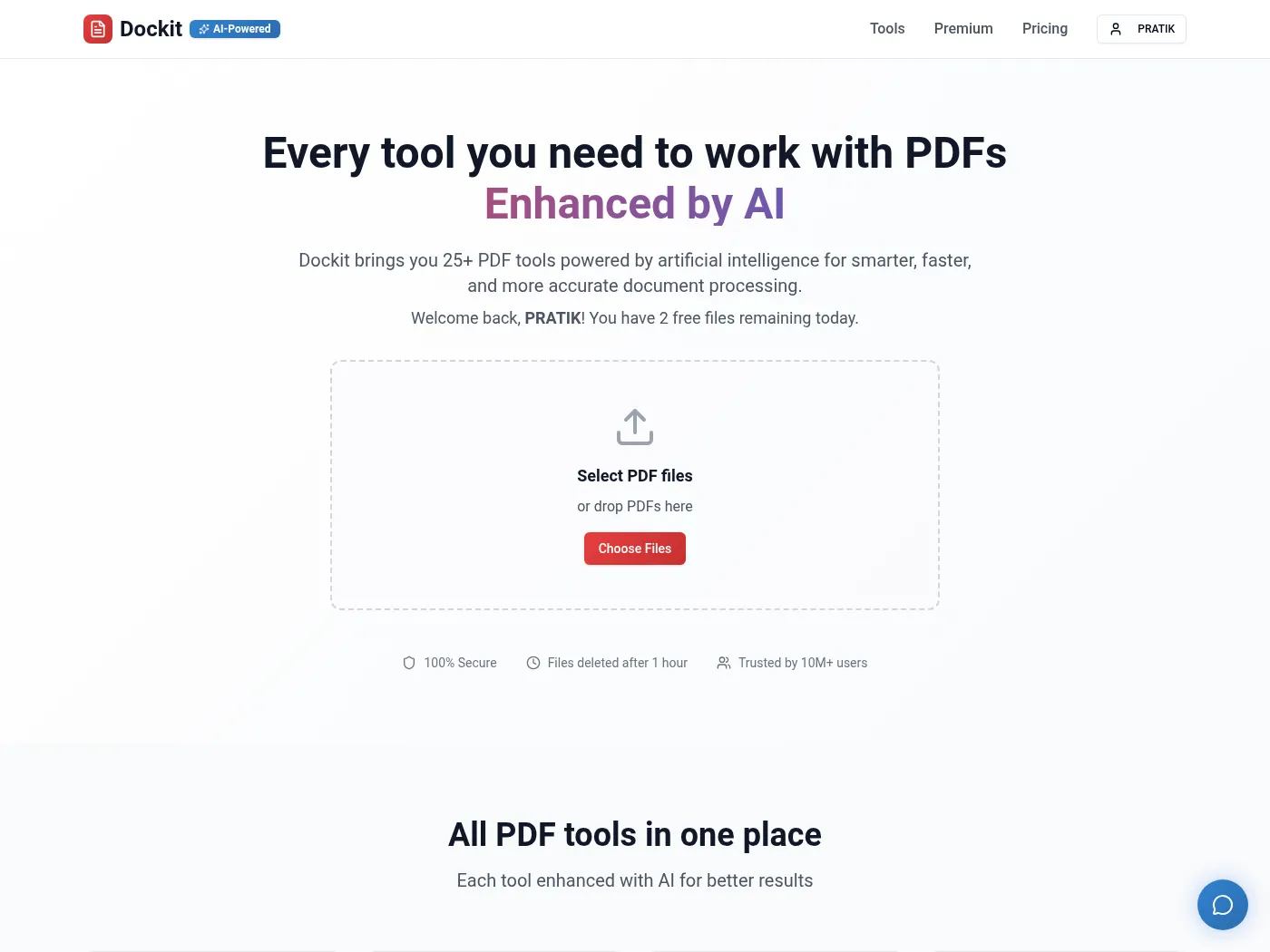 Dockit - Online PDF Tools Suite