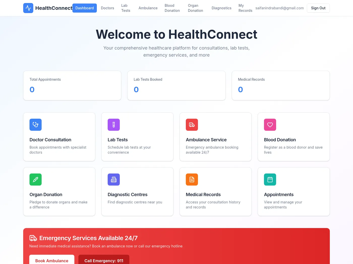 Doctor Consultation & Healthcare Services Platform