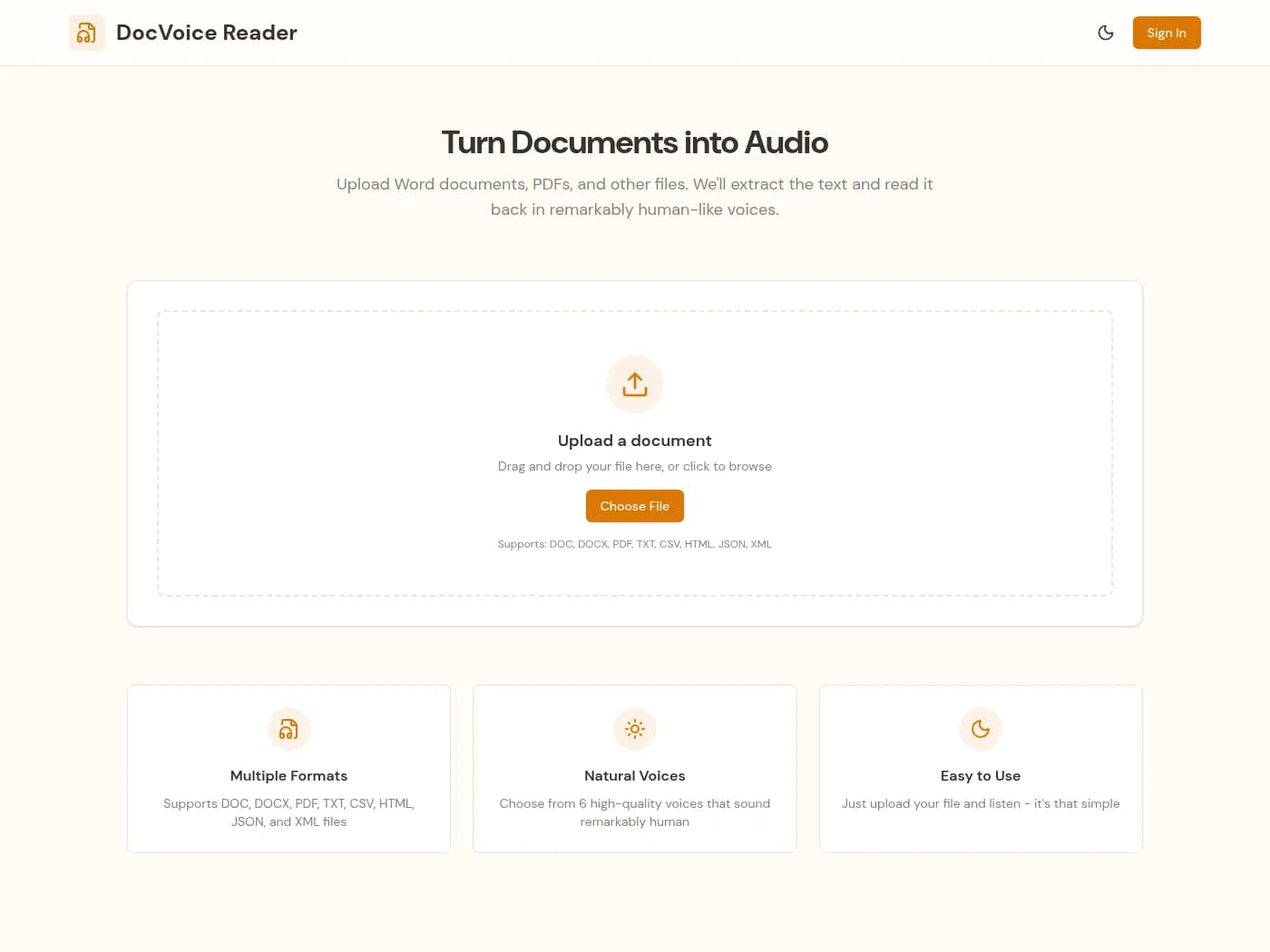 DocVoice Reader