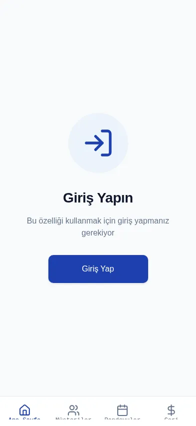 Doğalgaz Bakım ve Tamir Müşteri Takip Mobil Uygulaması