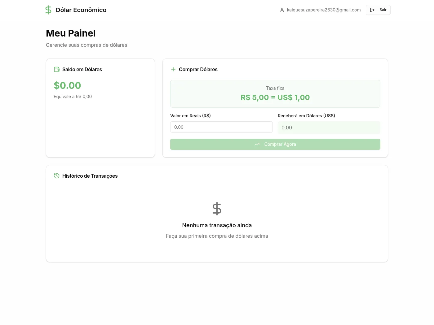 Dólar Econômico: Plataforma para Compra de Dólar a Preço Baixo