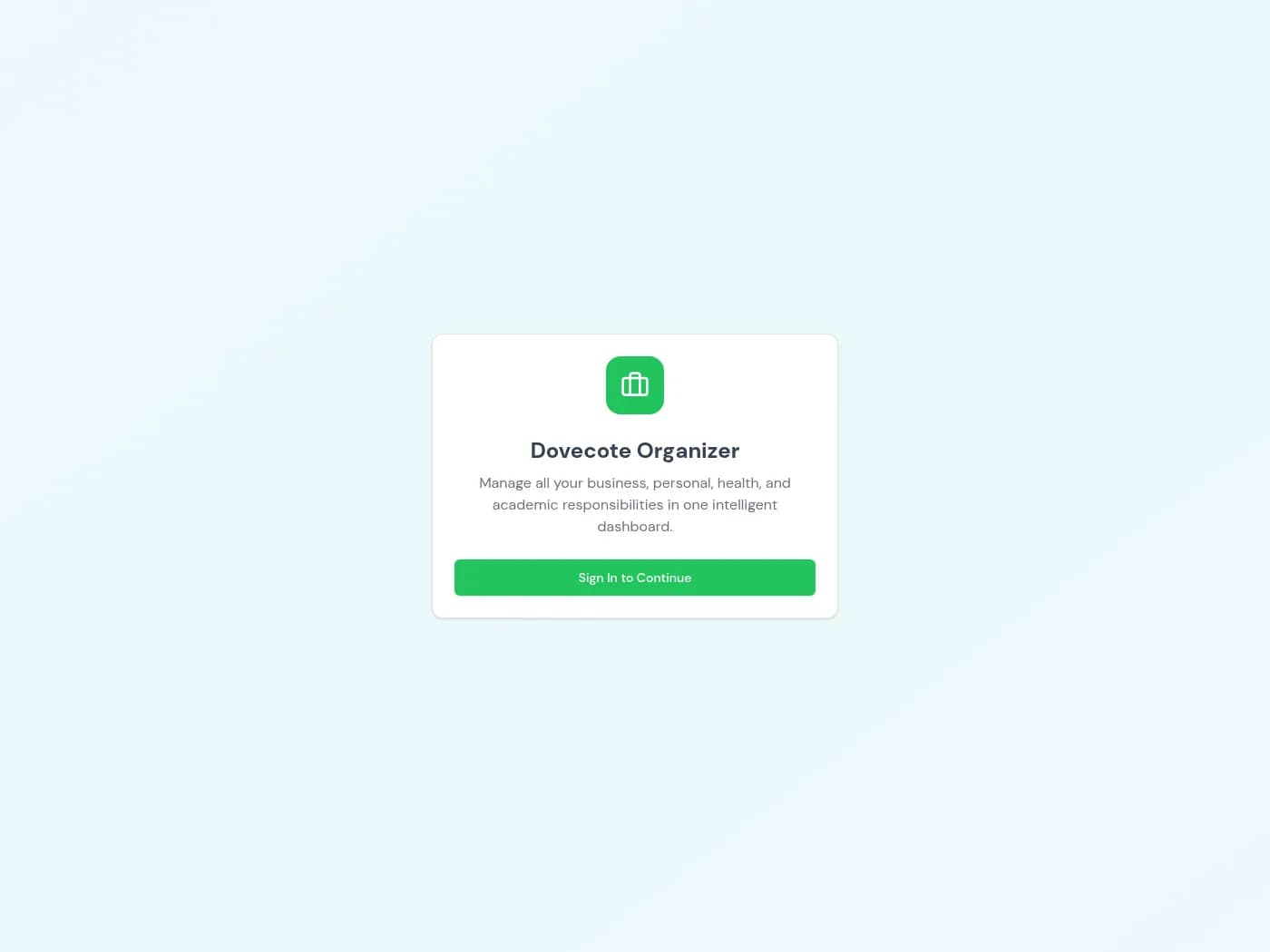 Dovecote Life & Business Organizer