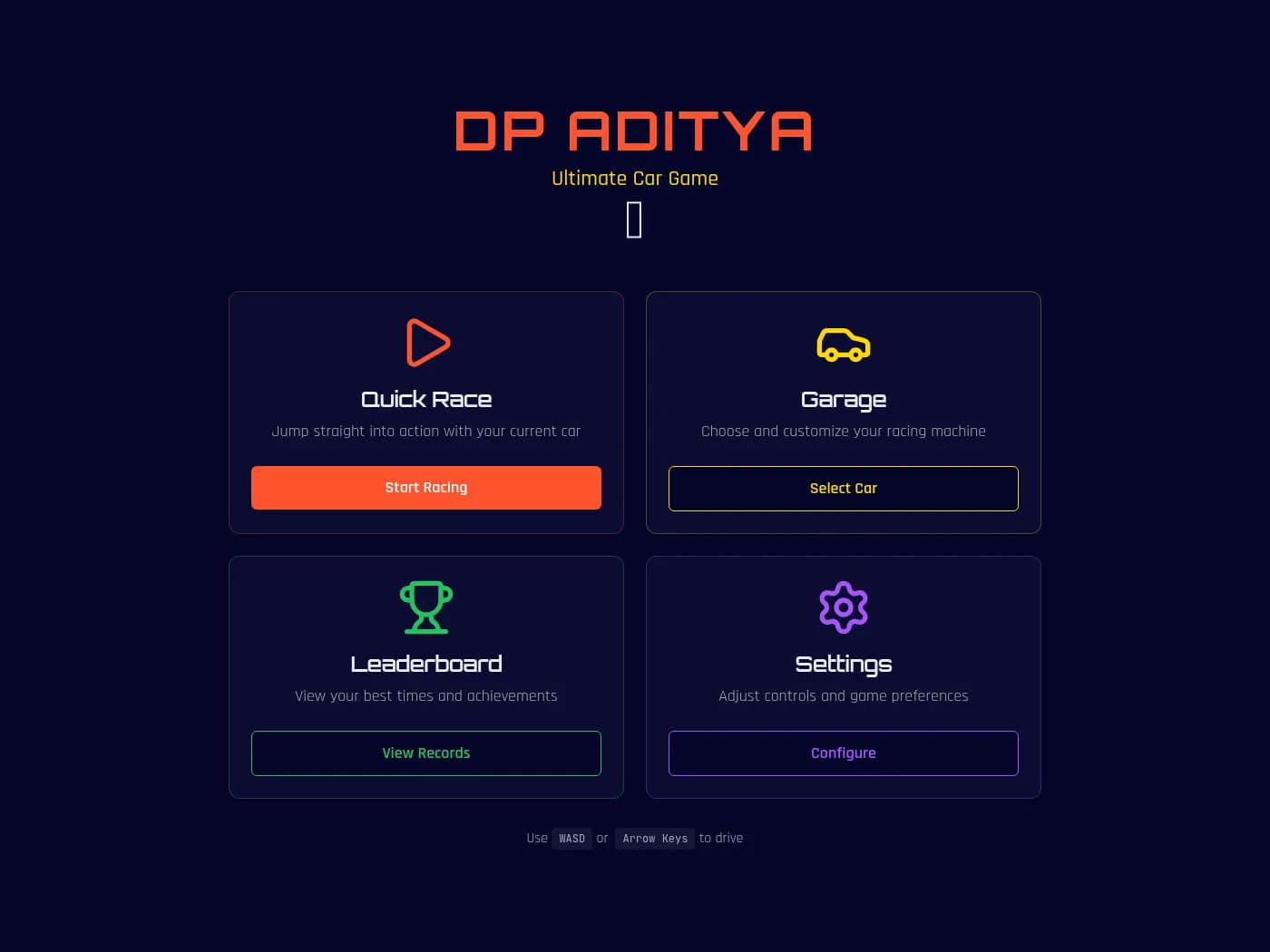 DP Aditya: Ultimate Car Game