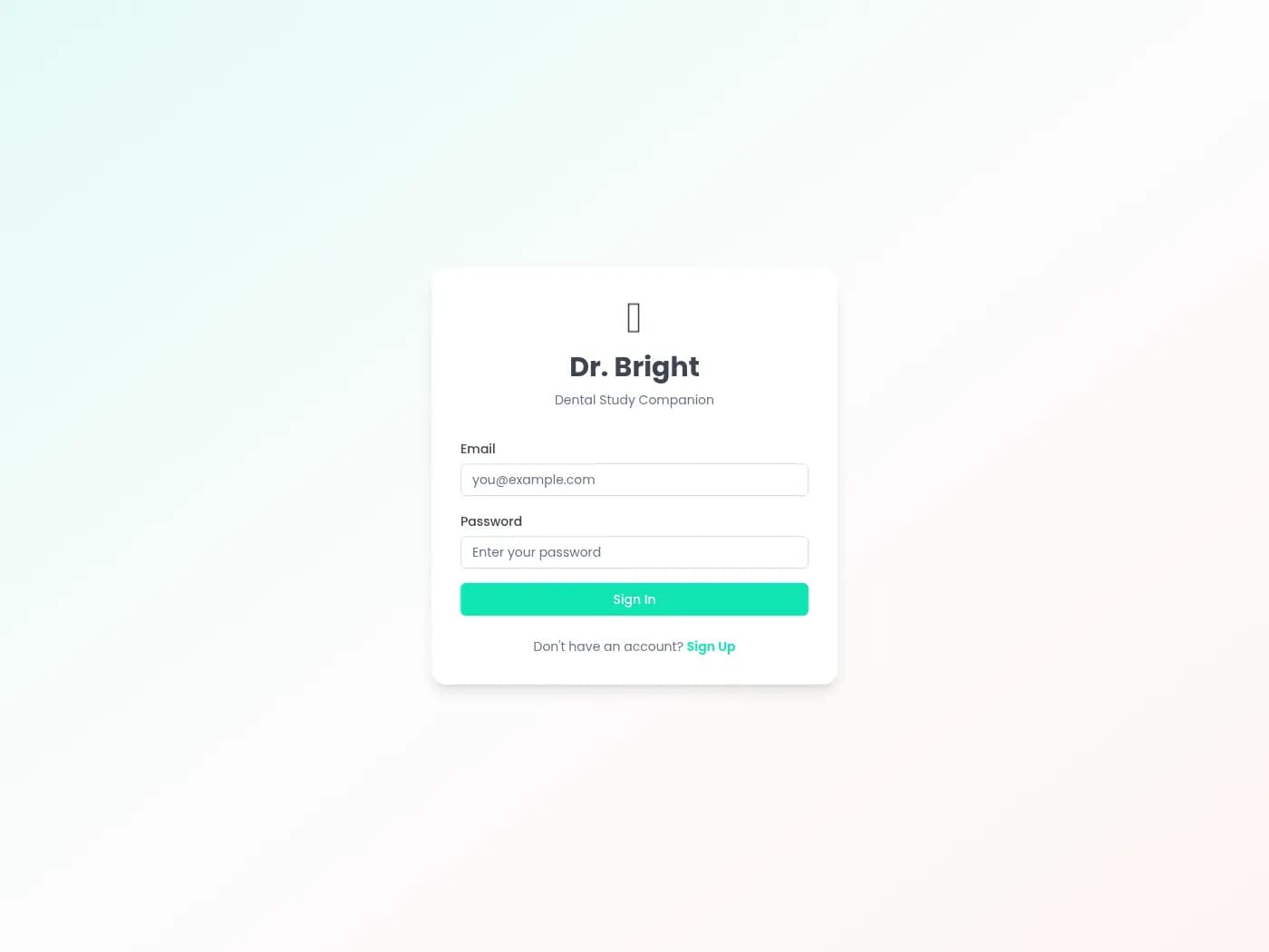Dr. Bright: Bilingual AI Dental Study Companion