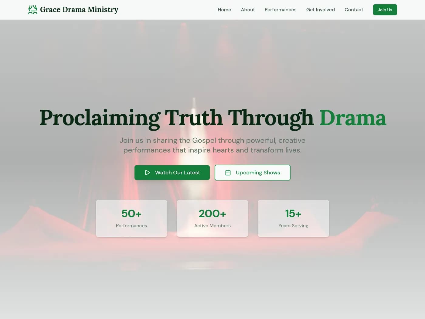 Drama Ministry Website